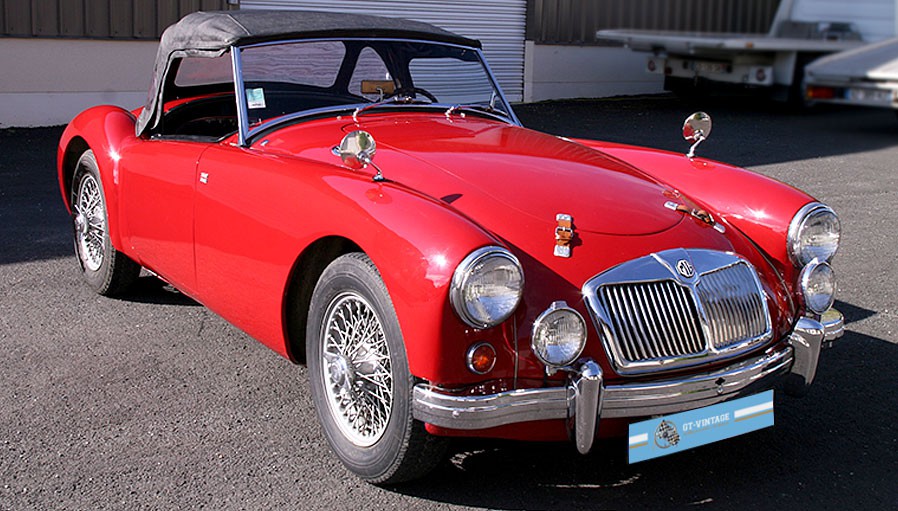 MG A Cabriolet 1956 à vendre